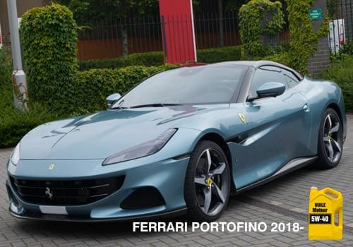 Le type d'huile qui est recommandée pour les véhicules Ferrari ...